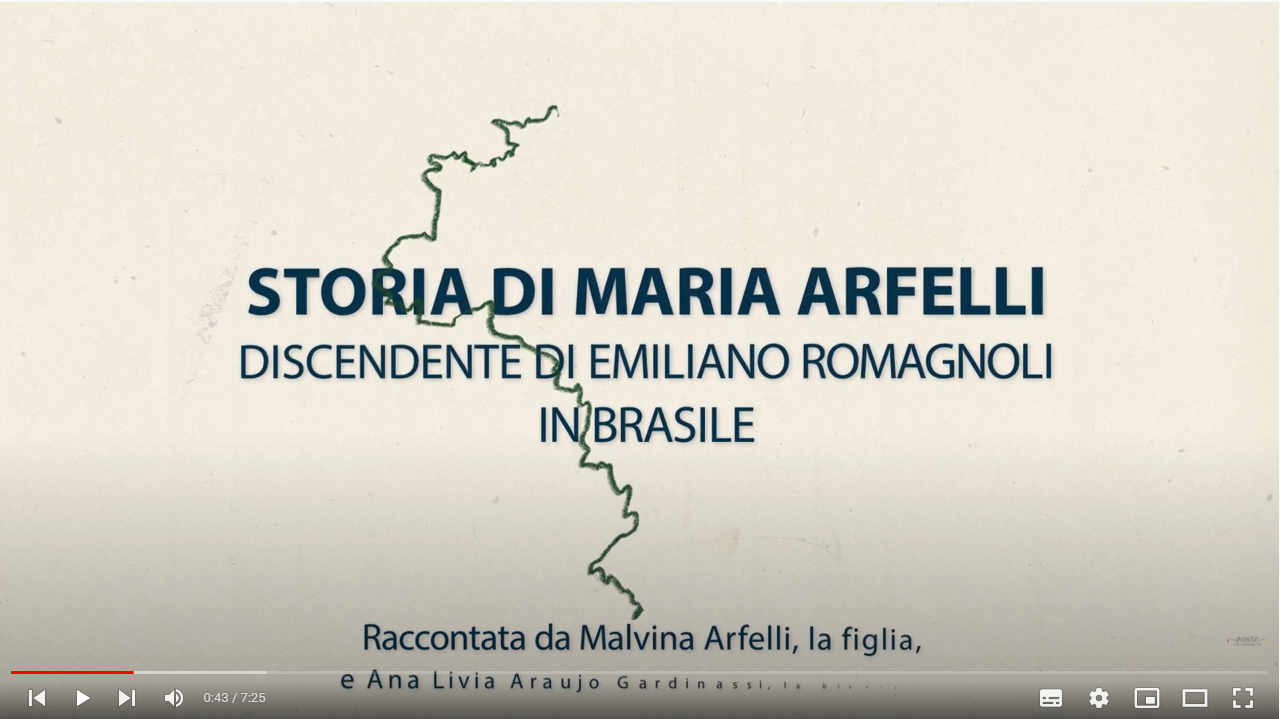 Maria Arfelli - storia raccontata dalla figlia Malvina Arfelli | MigrEr