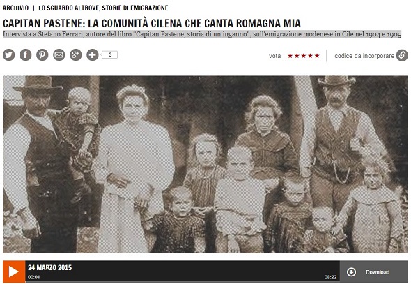 Capitan Pastene: la comunità cilena che canta “Romagna mia” | MigrEr